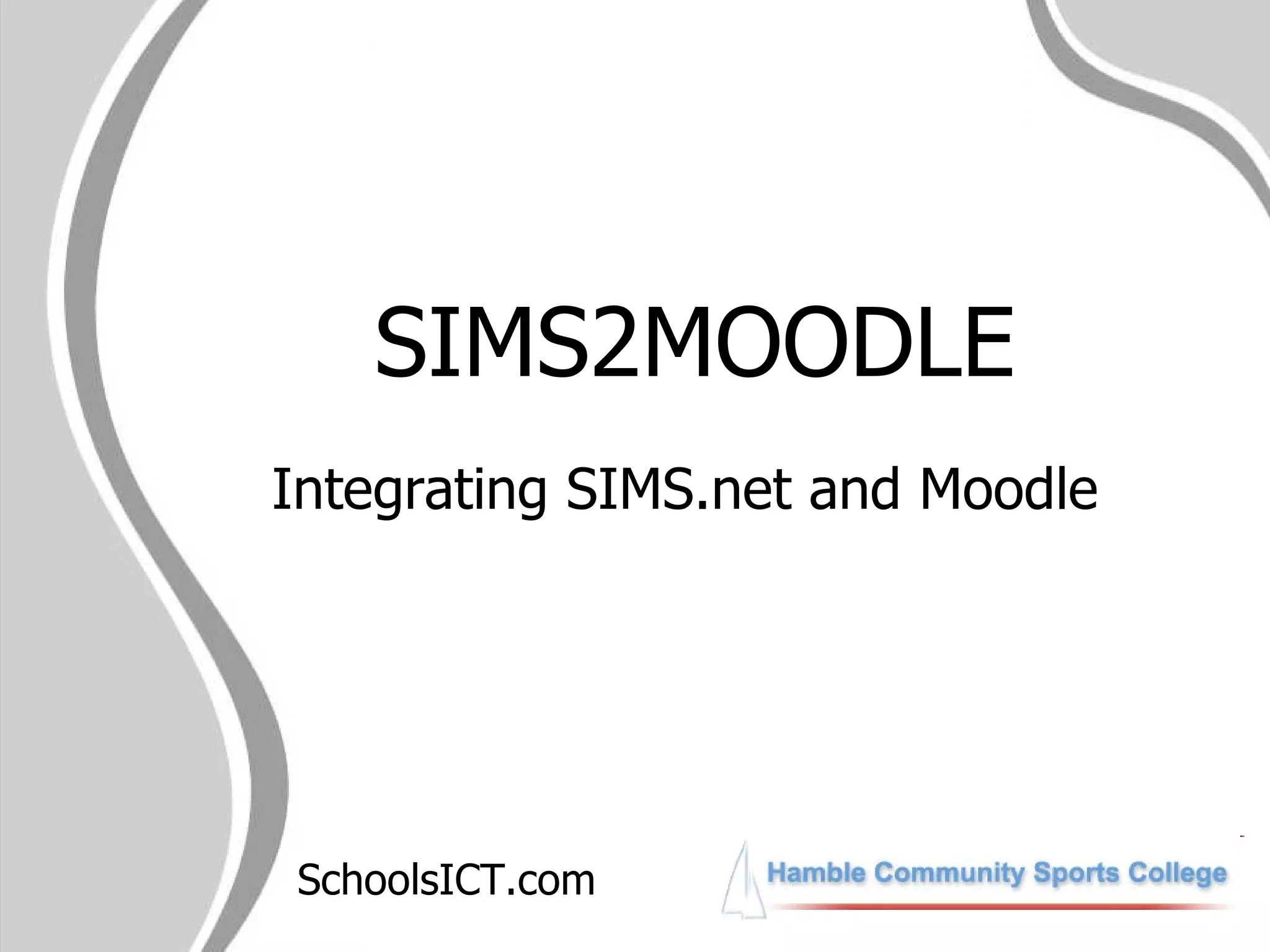 Sims2 Moodle Road Map | PPS