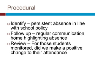Putting attendance under the spotlight using SIMS - BETT 2009 | PPT