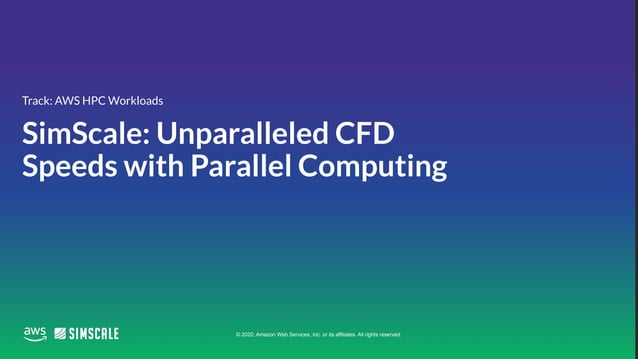 SimScale: Unparalleled CFD Speeds with Parallel Computing | PDF
