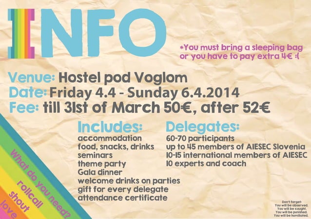 Spring SIMS 2014 delegate's booklet | PPT