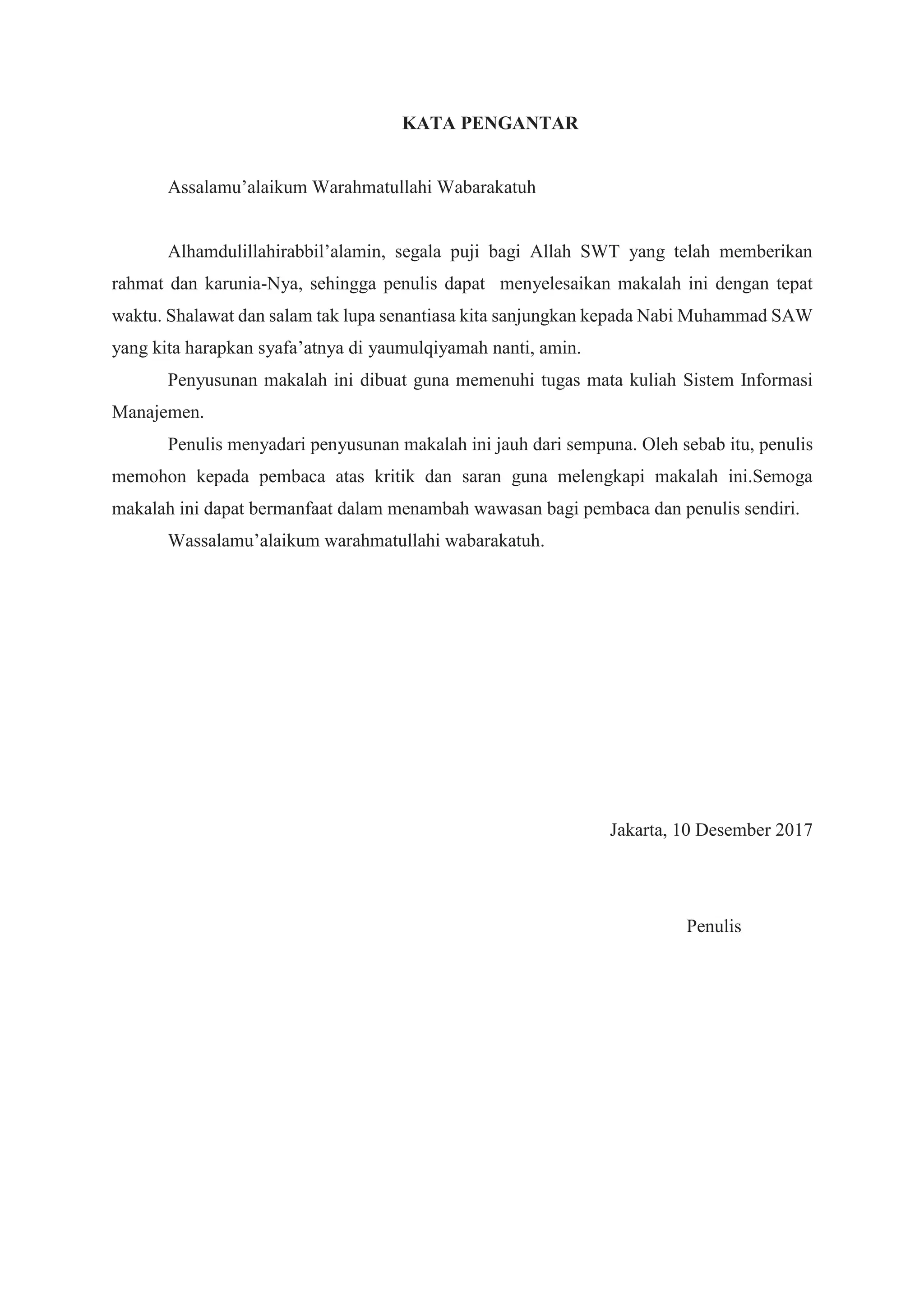 SIM, Sefty Echamawaty, Hapzi Ali, Analisis dan Perancangan Sistem Informasi Pada Perusahaan PT ...