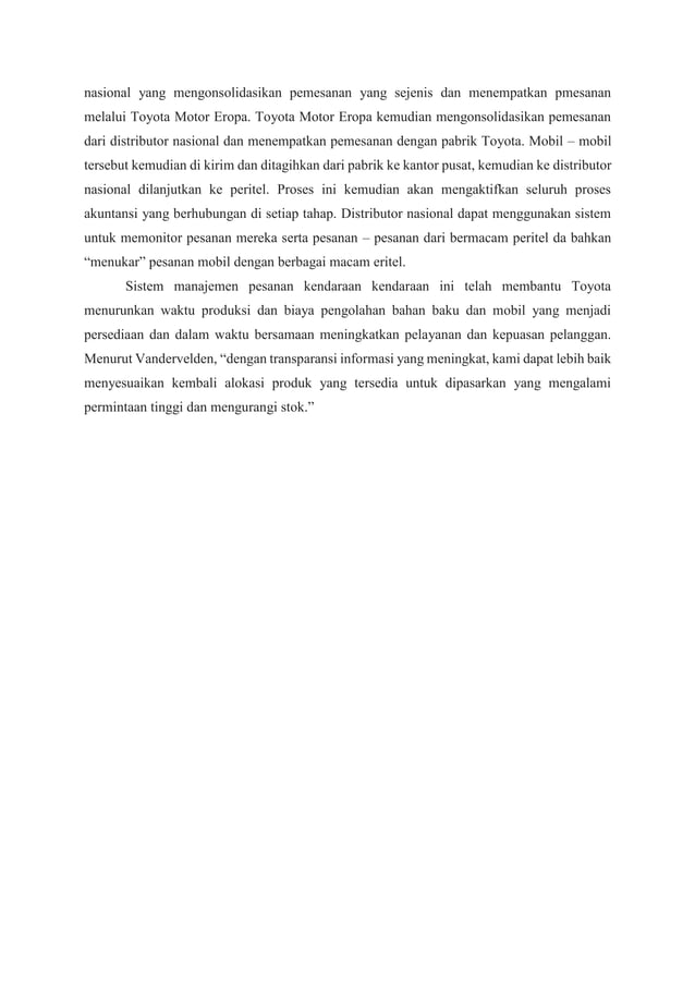 SIM, Sefty Echamawaty, Hapzi Ali, Analisis dan Perancangan Sistem Informasi Pada Perusahaan PT ...