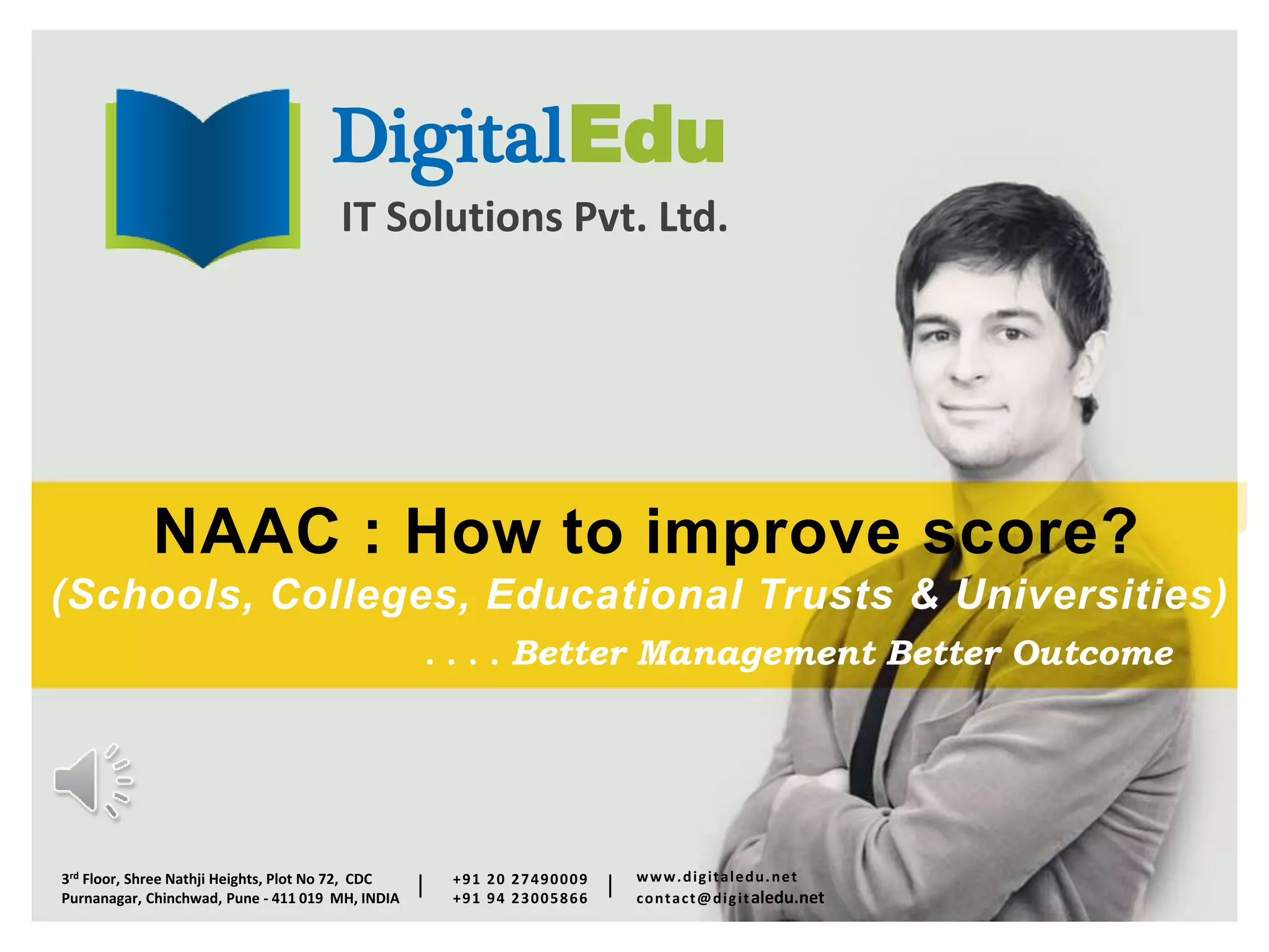 Planning for NAAC : How to improve score ? - Refer new presentation | PPTX