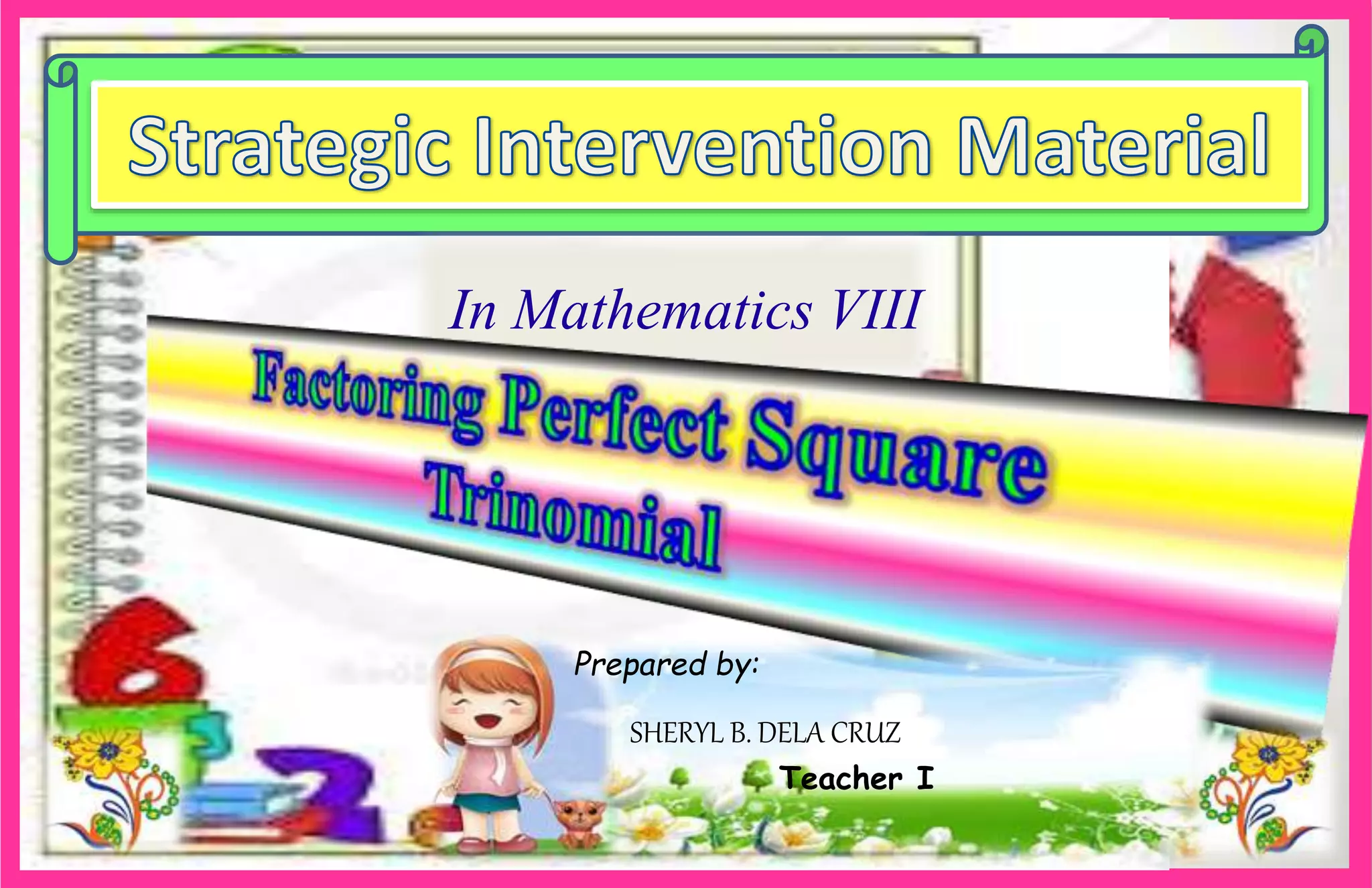 perfect square trinomial | PPTX