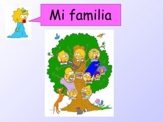 Simpsons Family Tree In Spanish