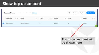 pocket money solution for school sSIMS Pocket Money.pptx