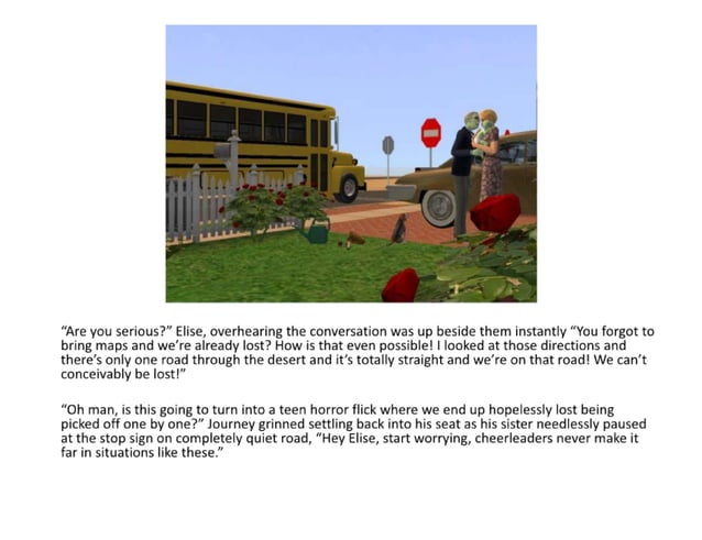 Sim Story Template | PPT