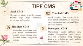 SIM Struktur, Administrasi, Pengelolaan CMS KEL 3.pptx
