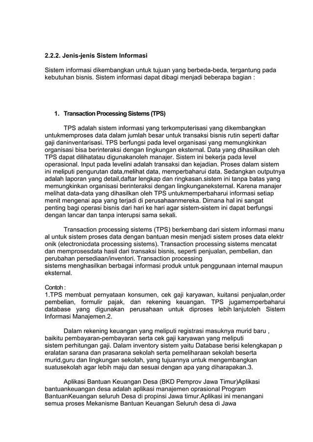 SIM, Tiara Anggraeni, Prof. Dr. Hapzi Ali, CMA, Implementasi Sistem ...