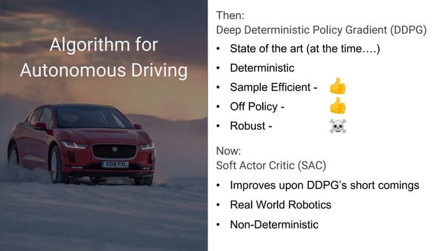 Simulation To Reality: Reinforcement Learning For Autonomous Driving | PPT