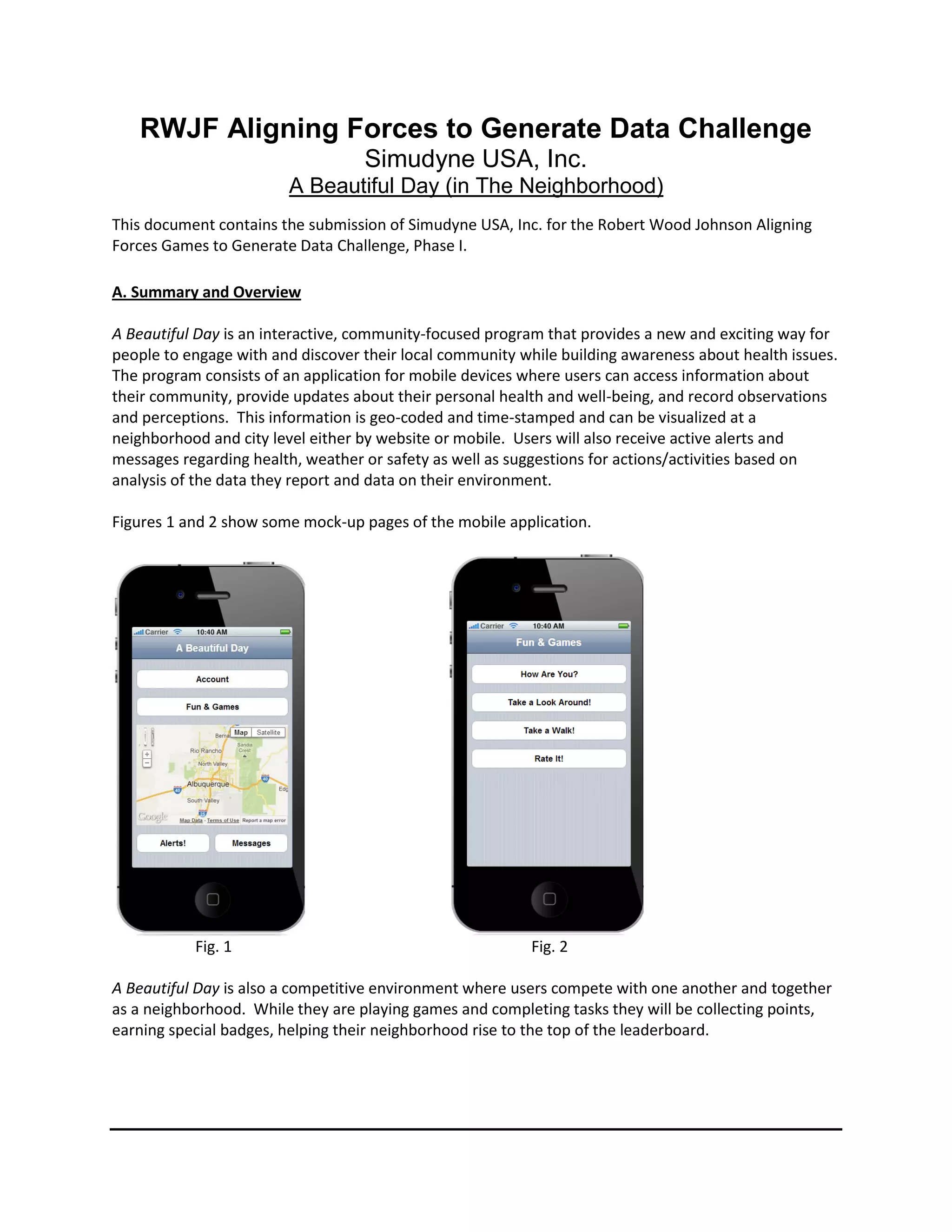Simudyne rwjf aligning forces to generate data challenge | PDF