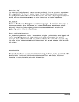 Simudyne rwjf aligning forces to generate data challenge | PDF