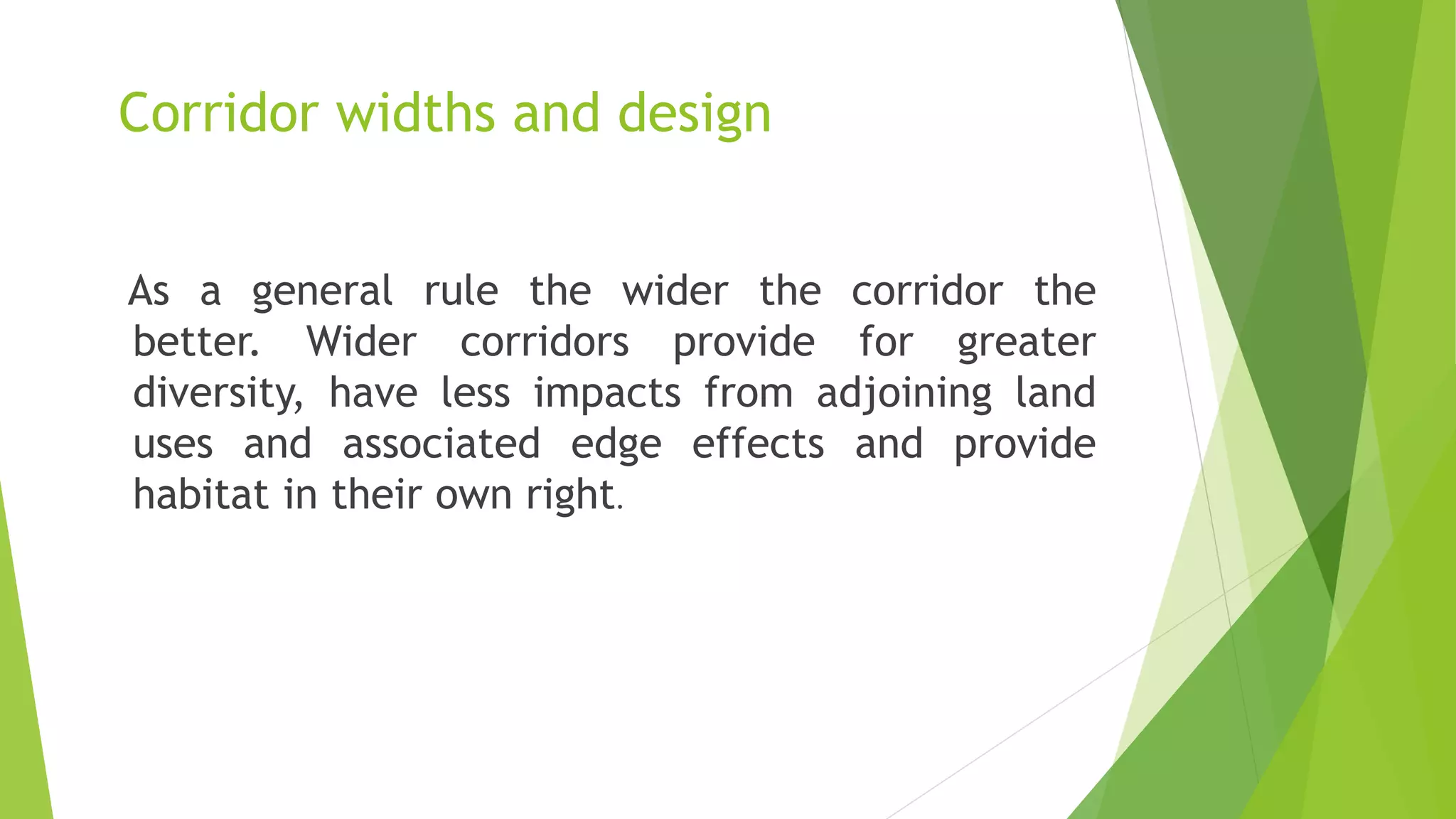 Wildlife Corridors | PPTX