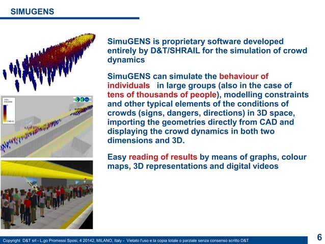 Crowd dynamics simulation service | PPT