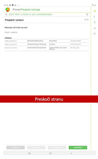 Simulacija fiona-digitalizacija | PPSX