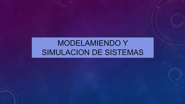 Simulacion de sistemas | PPTX