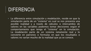 Simulacion y Modelacion | PPTX