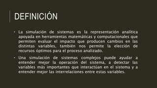 Simulacion y Modelacion | PPTX