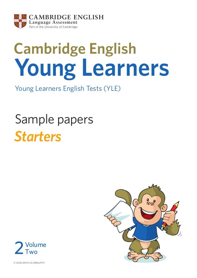 Simulado Cambridge Starters Simulado Cambridge Starters