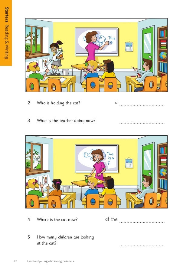 Simulado - Cambridge Starters