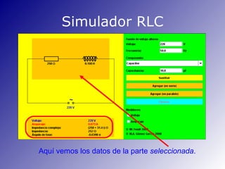 Simulador de circuitos RLC | PDF