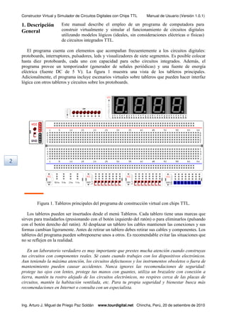 Simulador de circuitos digitales logicos | PDF