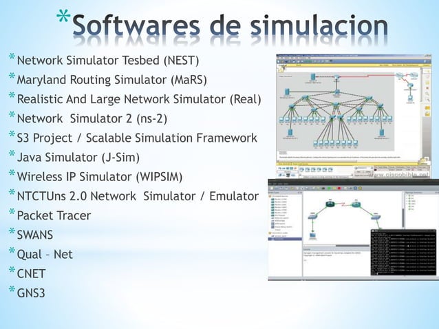 Simuladores de red | PPT