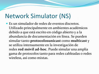 Simuladores De Redes Cisco | PPSX
