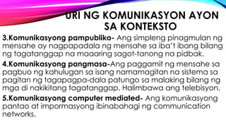 SIMULAIN, ANTAS AT URI NG KOMUNIKASYON.pptx