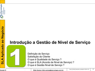 SLA Aplicado ao Negócio | PDF