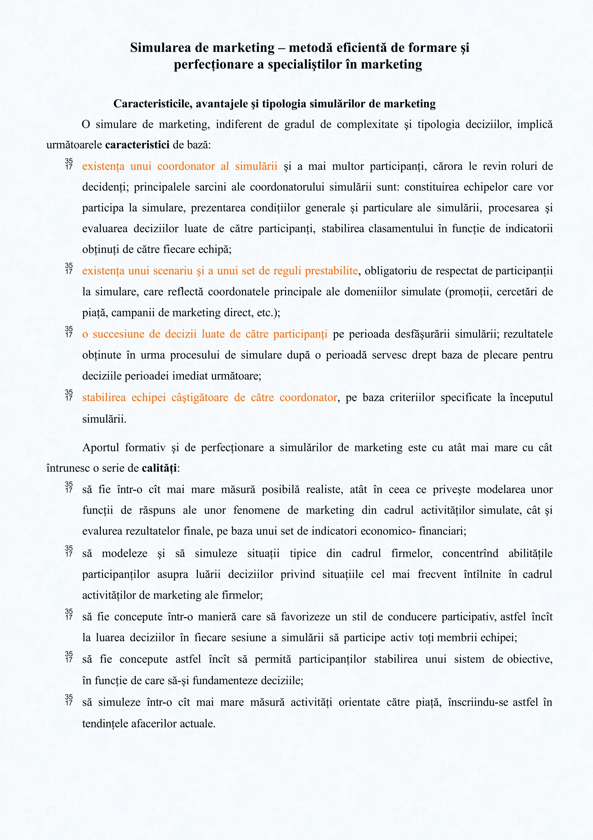 Simulari de marketing | PPTX