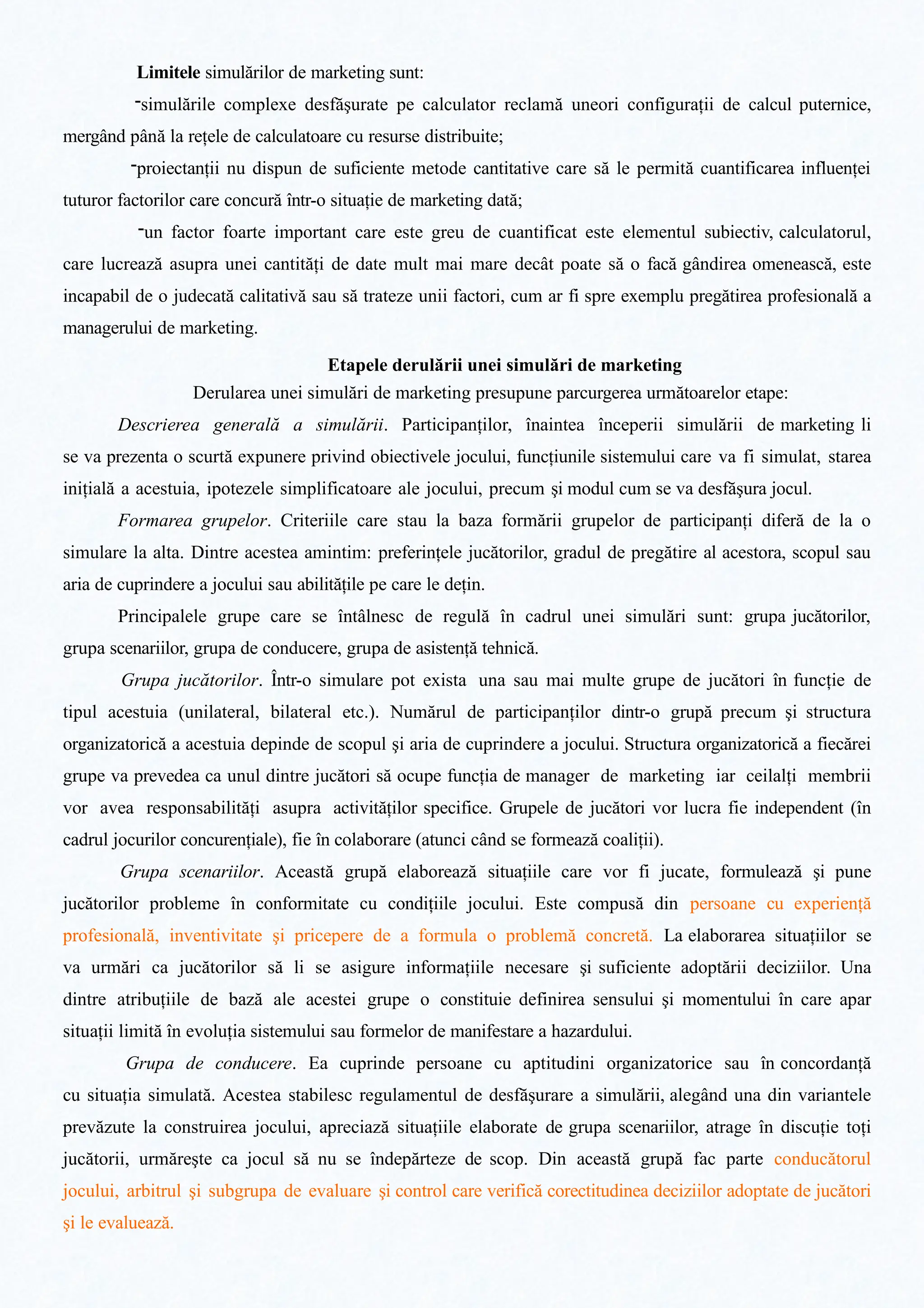 Simulari de marketing | PPTX