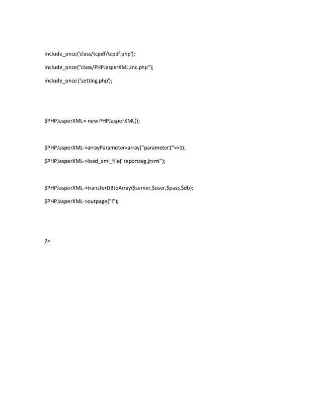 Simular un next del recordset en php de forma rudimentaria | PDF