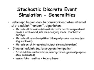 Teknik Simulasi | PDF