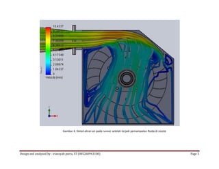 Simulasi aliran pada turbin | PDF