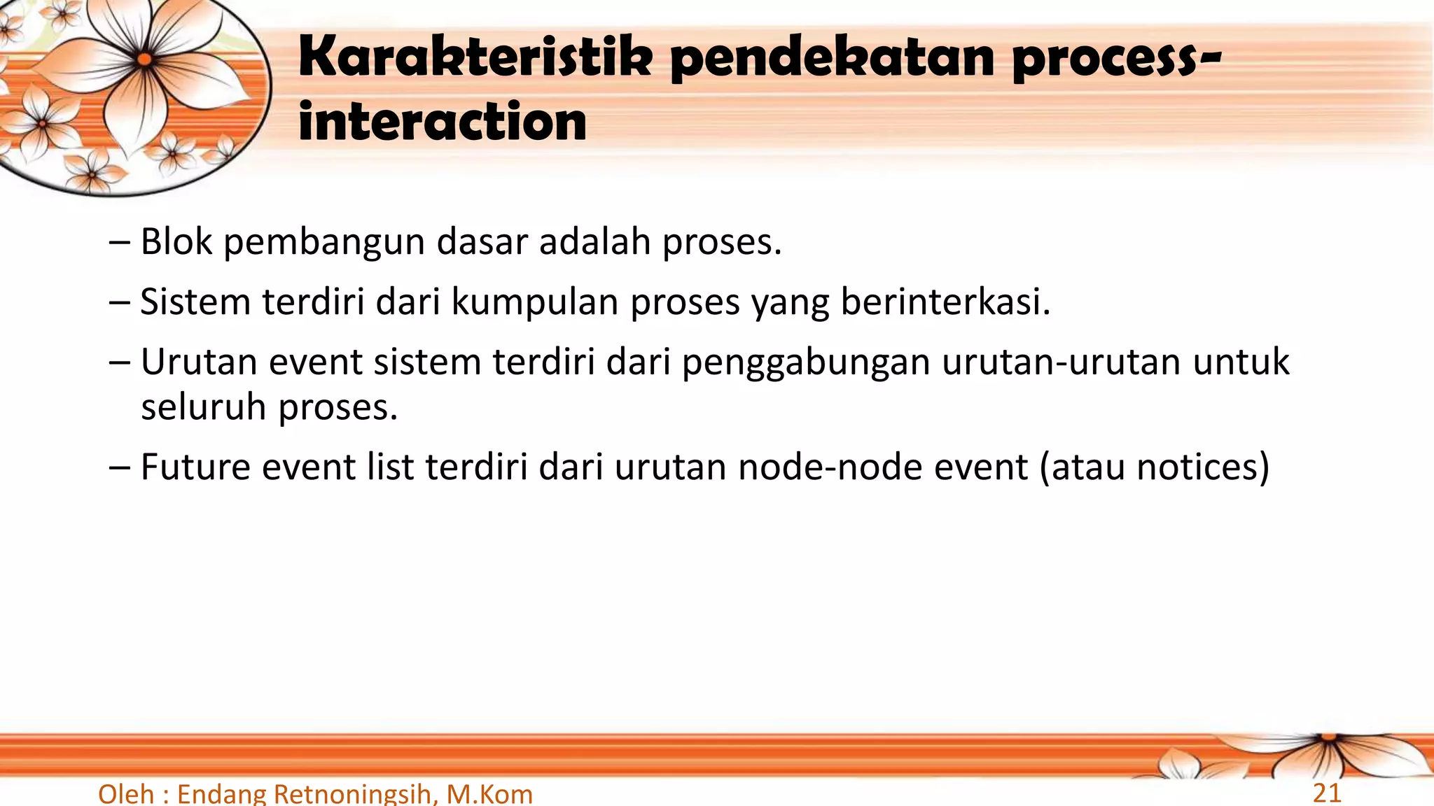Simulasi Sistem Peristiwa Diskrit (SSPD) | PDF