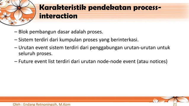 Simulasi Sistem Peristiwa Diskrit (SSPD) | PDF