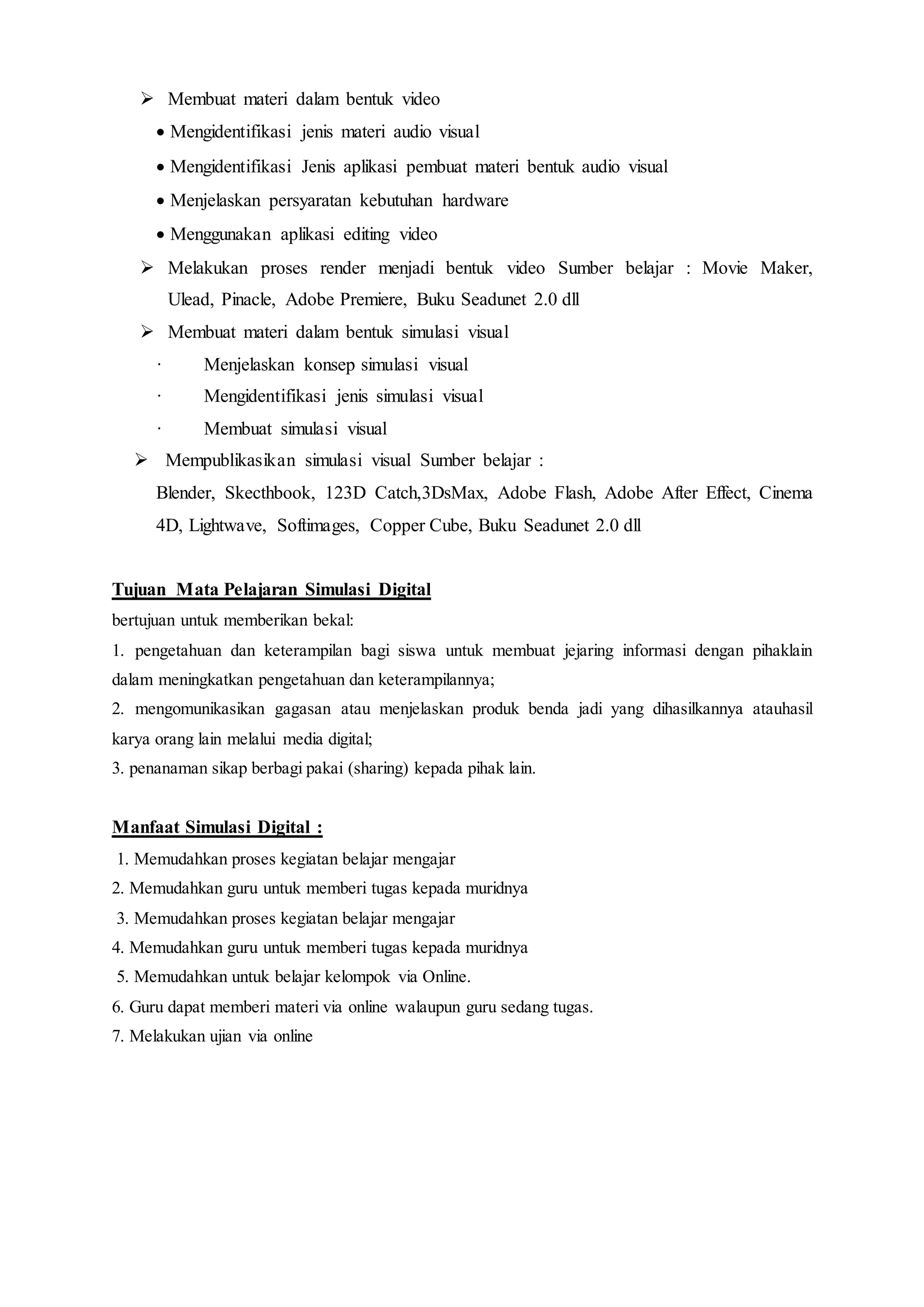 Simulasi digital | DOCX