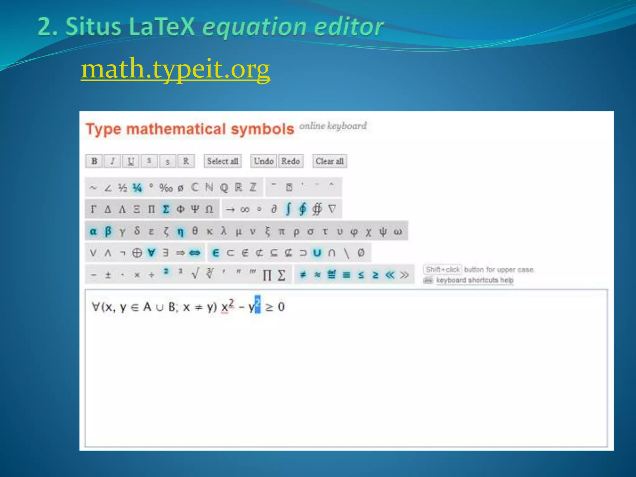 Simulasi digital season 11 (penulisan simbol matematika edmodo) | PPTX