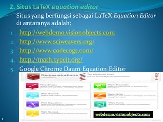 Simulasi digital season 11 (penulisan simbol matematika edmodo) | PPTX