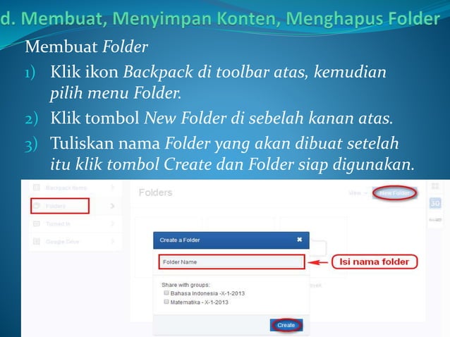 Simulasi digital season 8 (backpack dalam edmodo) | PPT