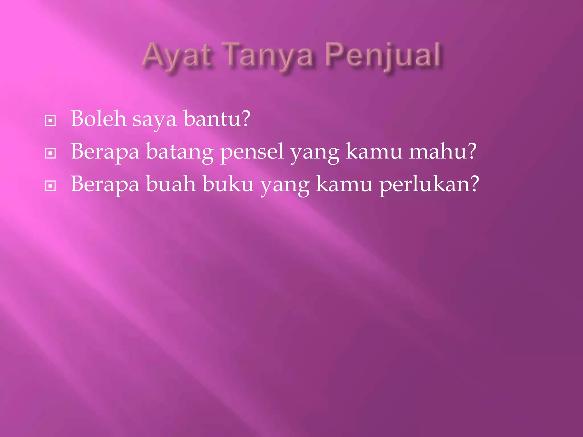 Simulasi main peranan | PPTX