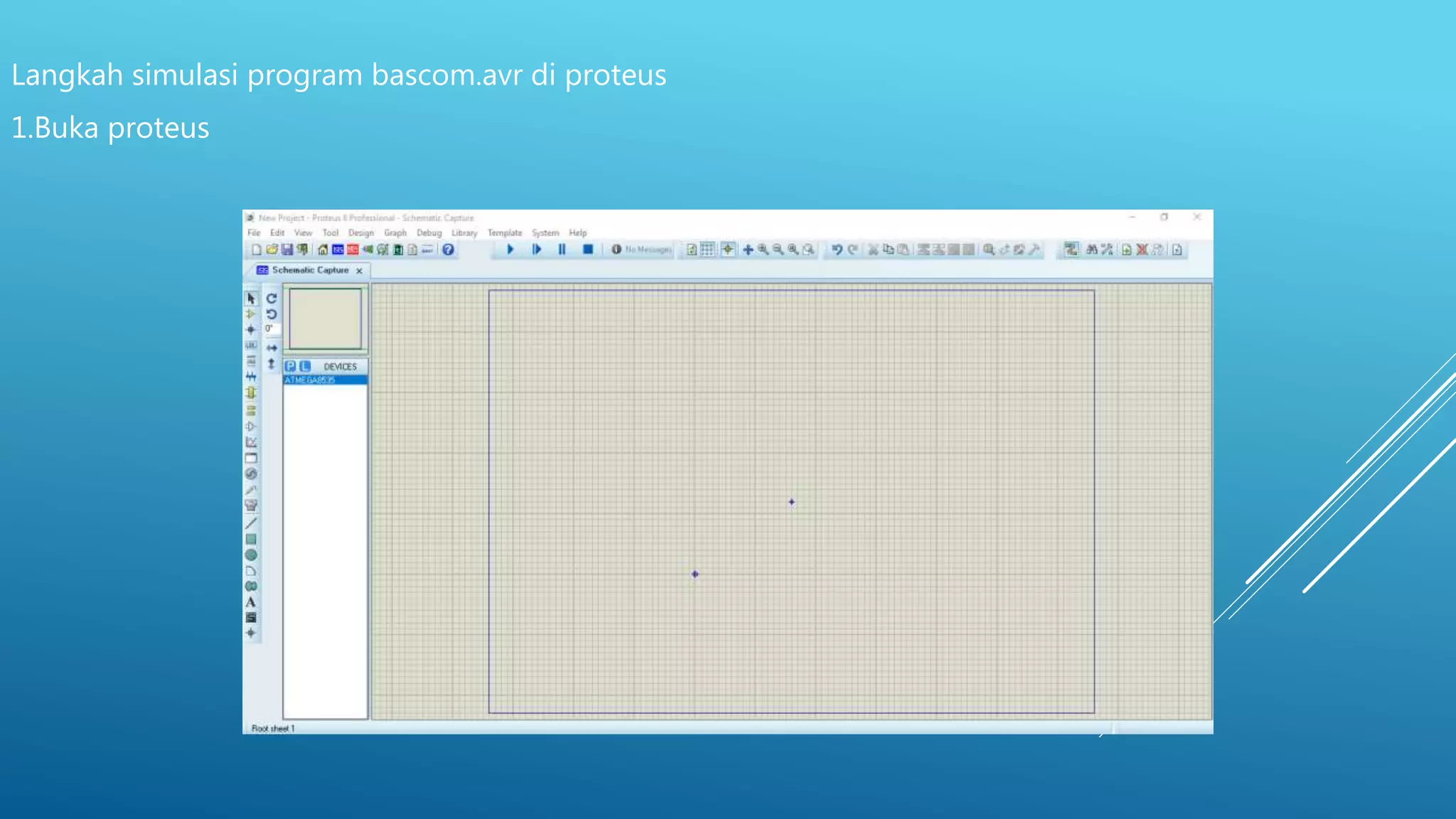 Simulasi program 2 led kelap kelip bascom avr ke proteus | PPT