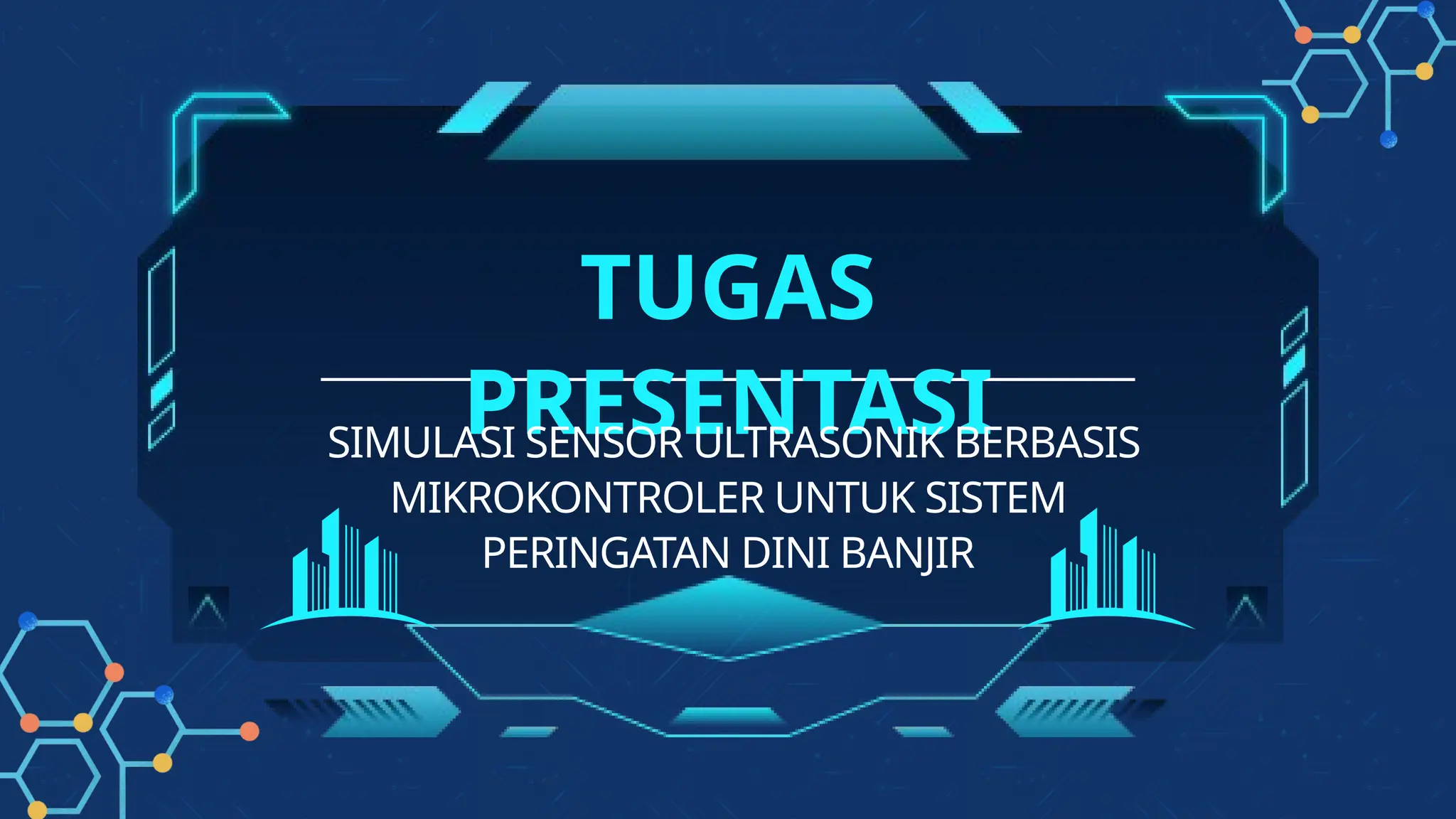 SIMULASI SENSOR ULTRASONIK BERBASIS MIKROKONTROLER UNTUK SISTEM ...