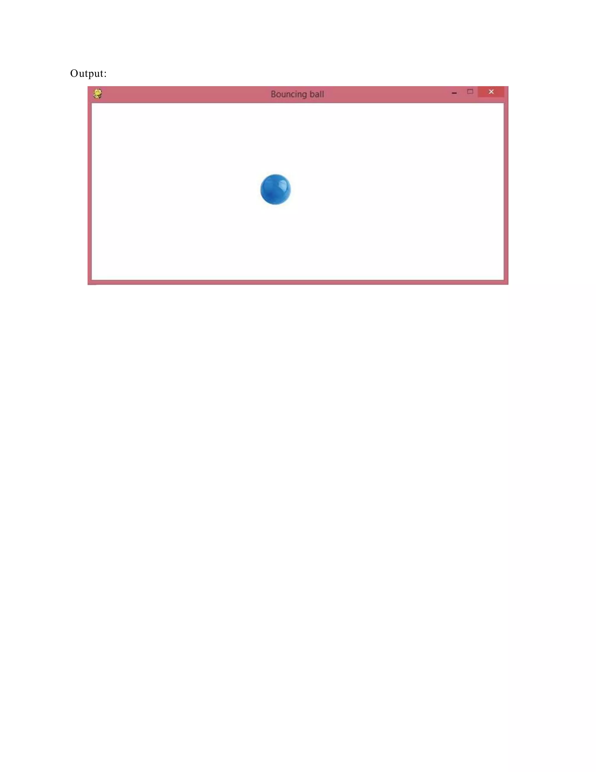 Simulate bouncing ball in pygame | PDF Simulate bouncing ball in pygame | PDF