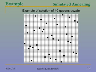 Simulated annealing | PPT | Computer Software and Applications | Computing