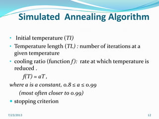 Simulated Annealing | PPTX