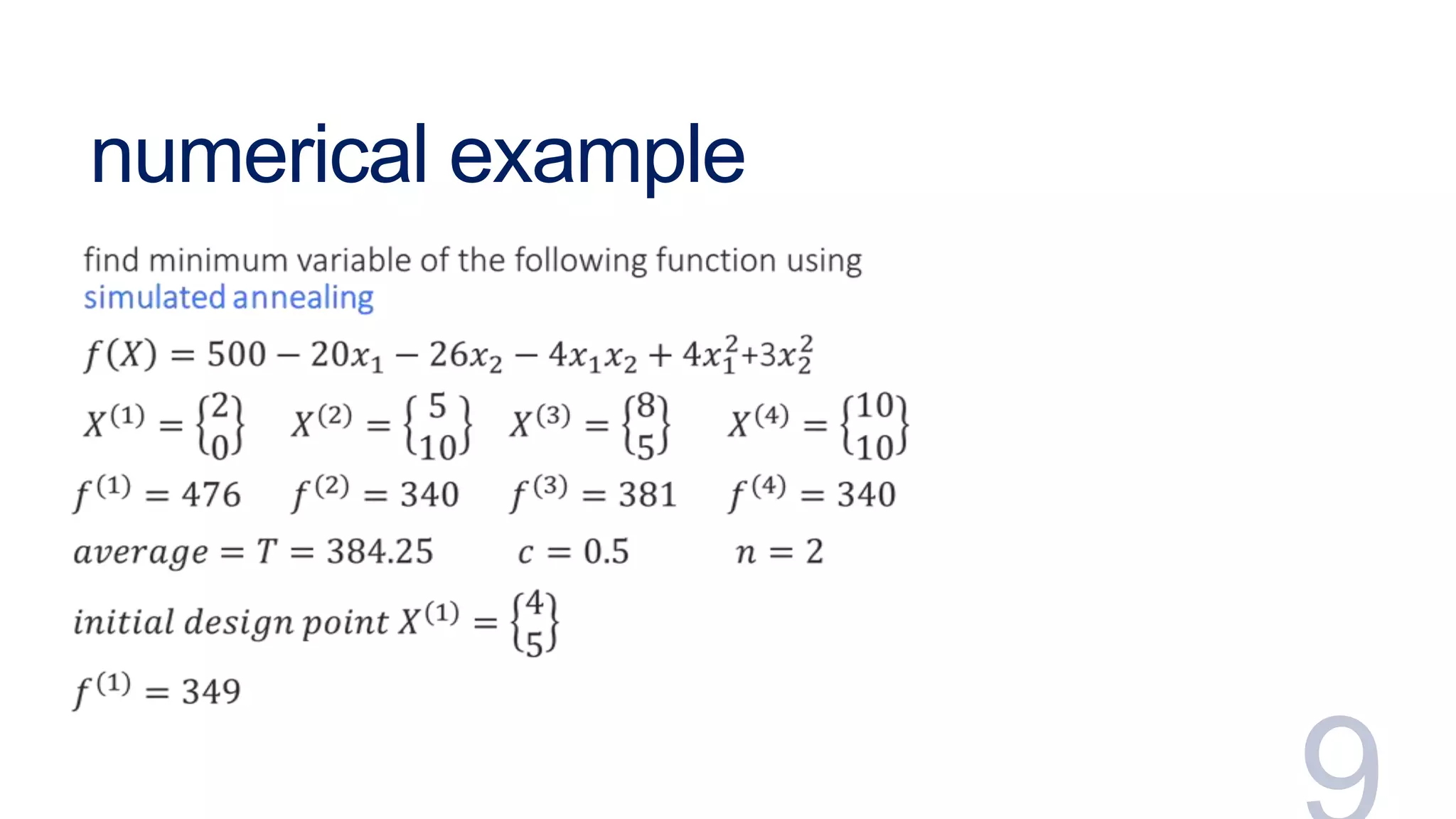 Simulated annealing | PPTX