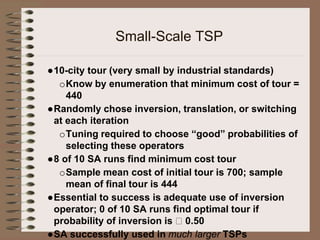 Simulated annealing -a informative approach | PPT