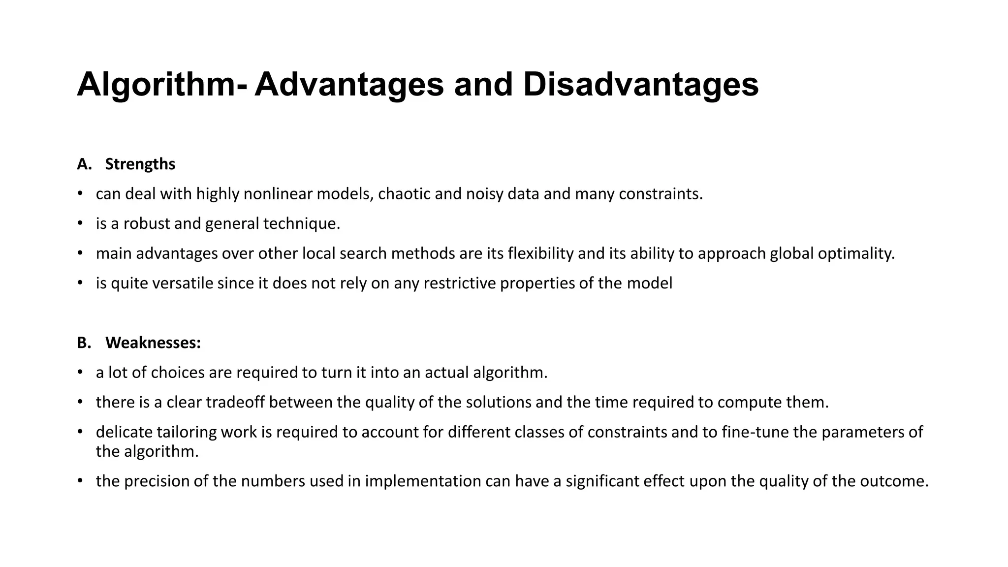 Simulated annealing-global optimization algorithm | PPTX